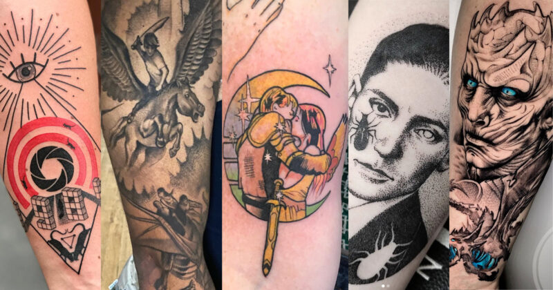 Awe-Inspiring Author Tattoos