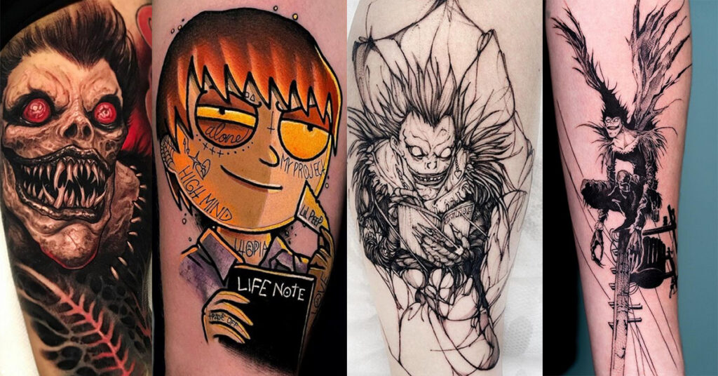 75 Deadly 'Death Note' Tattoos