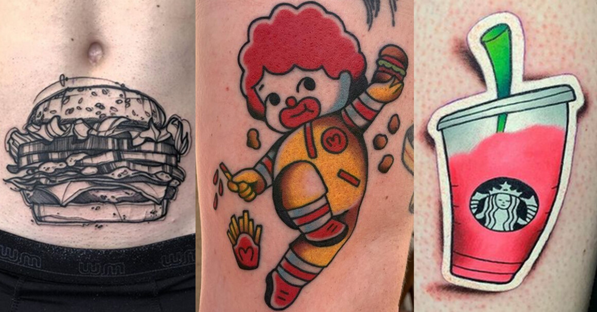 60 Delicious Fast Food Tattoos