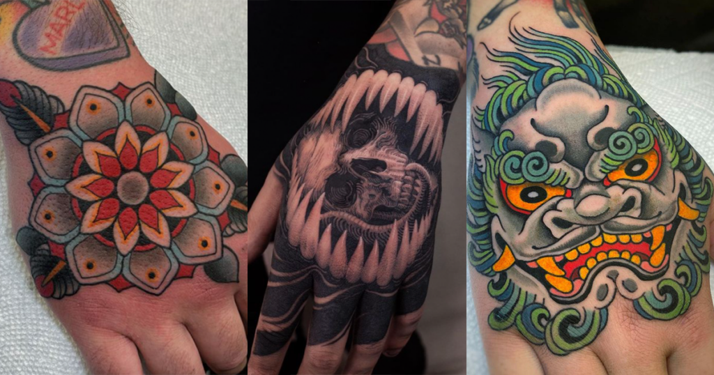 You've Gotta Hand It to These Hand Tattoos