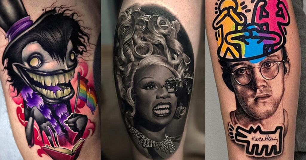 15 Tattoos of LGBTQ+ Icons