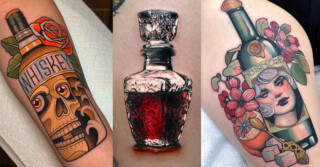 50 Thirst-Quenching Liquor Tattoos