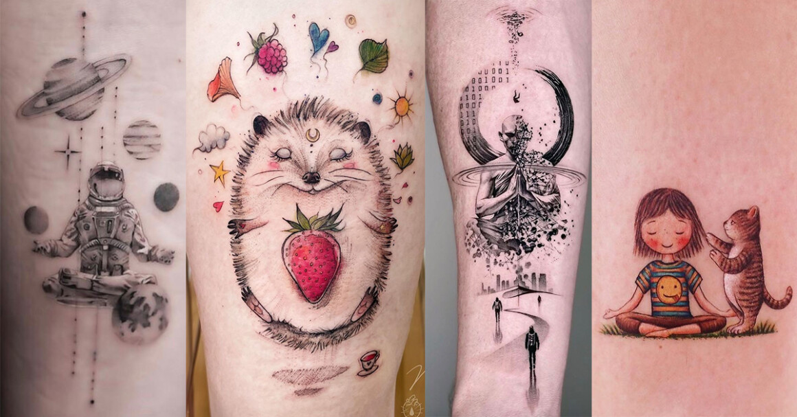 80 Mindful Meditation Tattoos
