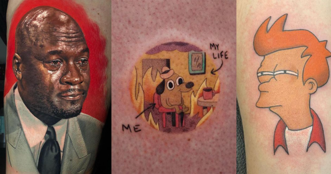 50 Outstanding Meme Tattoos