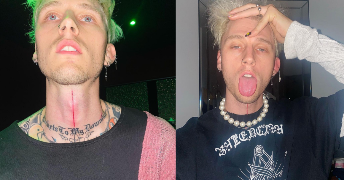 Check Out Machine Gun Kelly's Minimalistic New Tattoo