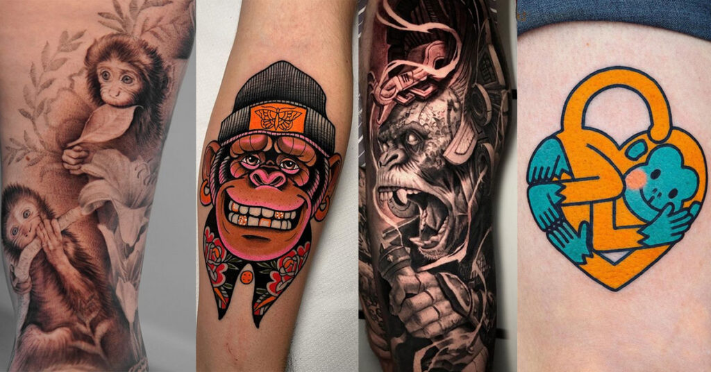 75 Magnificent Monkey Tattoos