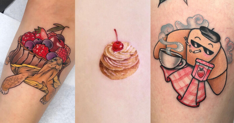 60 Perfect Pastry Tattoos