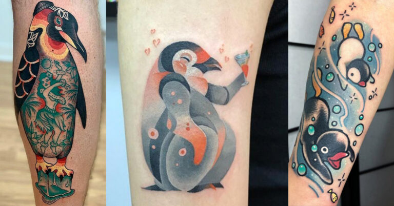 50 Perfect Penguin Tattoos