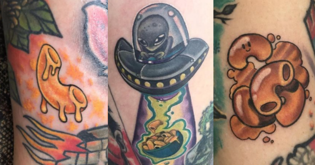 Macaroni Tattoos