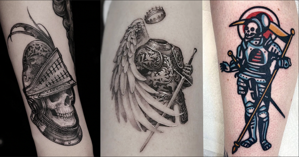 75 Heroic Knight Tattoos