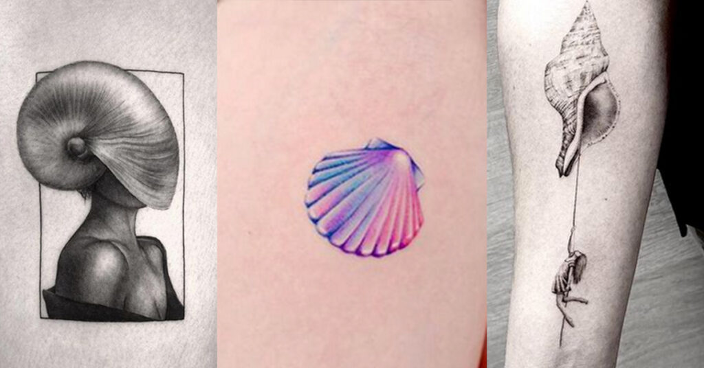 75 Sensational Sea Shell Tattoos