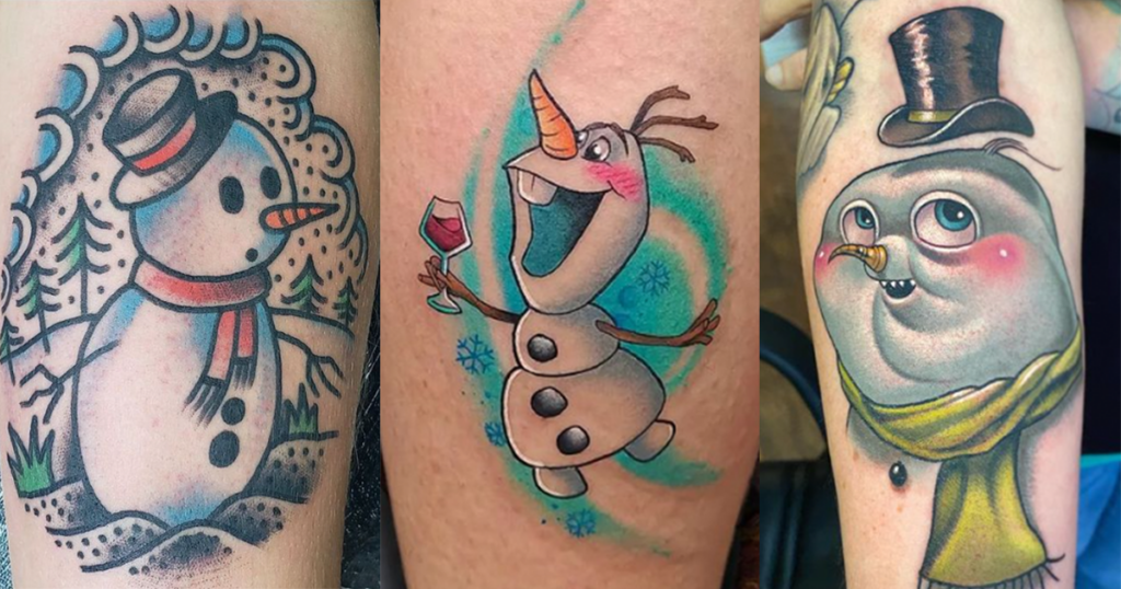 Snowman Tattoos