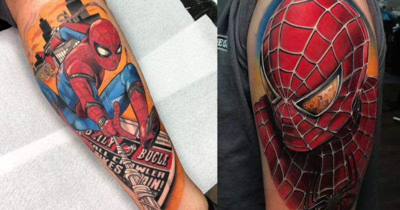 Spider-Man Tattoos That’ll Make Your Spidey Sense Tingle