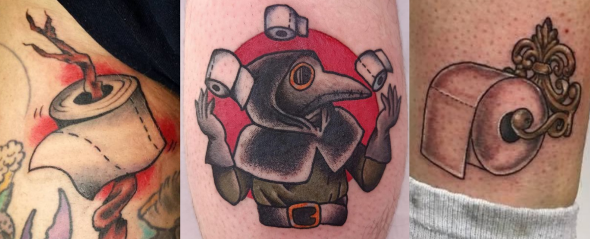Toilet Paper Tattoos