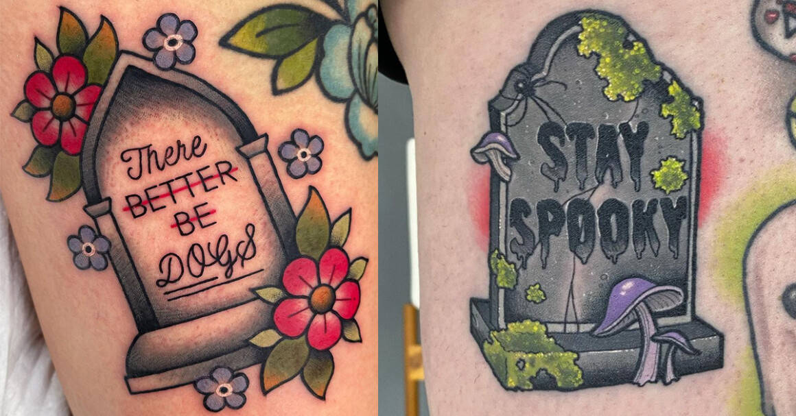 60 Terrific Tombstone Tattoos