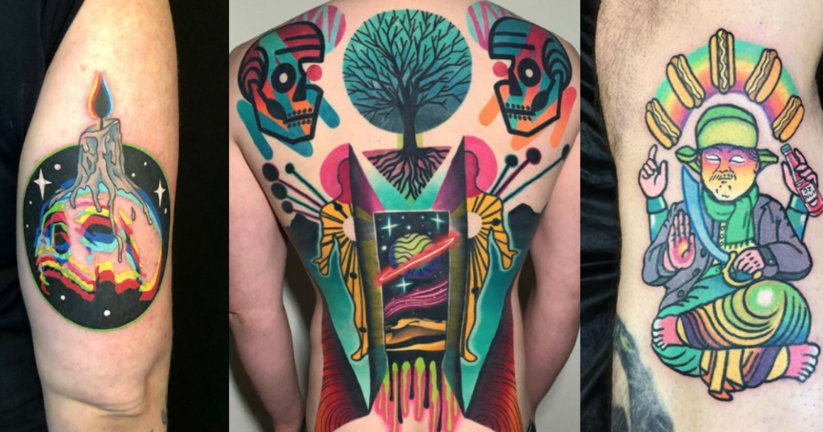 Trippy Tattoos