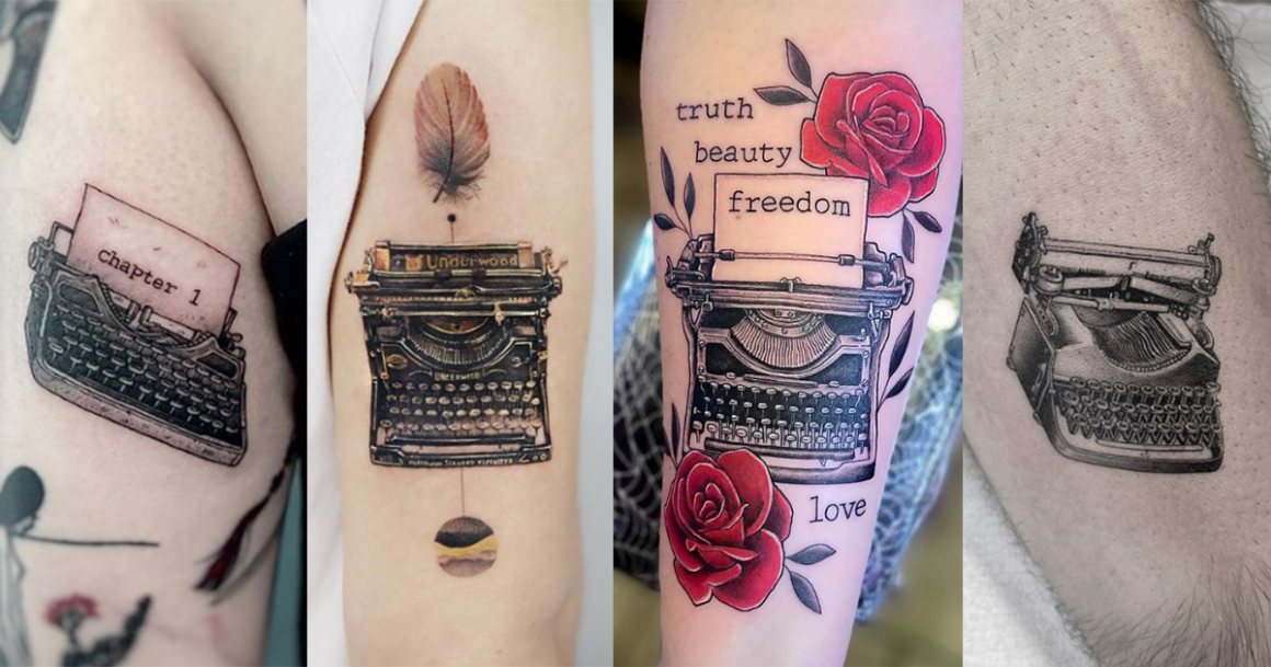 55 Typewriter Tattoos