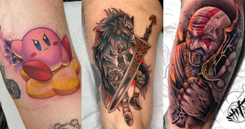 Fantastic Video Game Tattoos