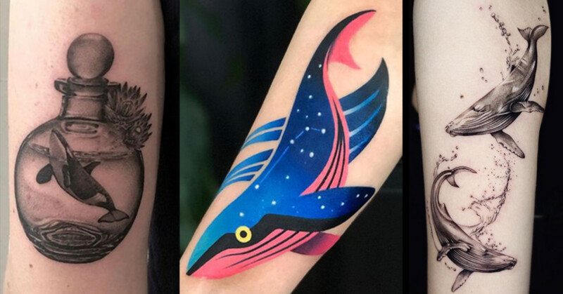 75 Wonderful Whale Tattoos
